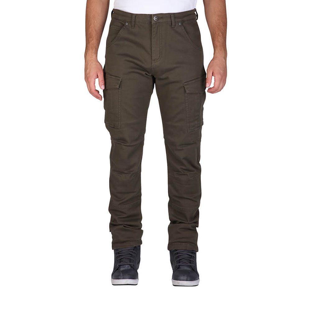 Pantalone MODEKA JEANS BRANDON CARGO zelene