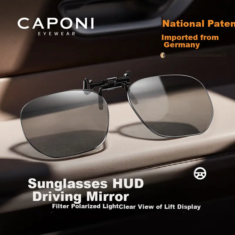 Caponi Unisex naočare za sunce, Svetlosiva