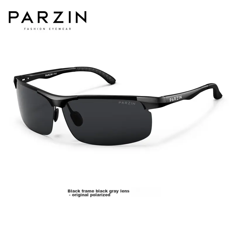 Parzin Unisex naočare za sunce, Crne