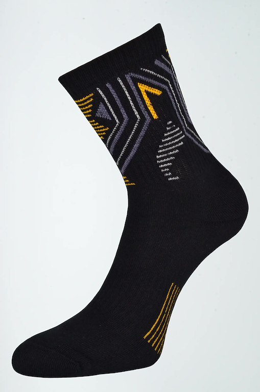 GERBI Sportske čarape Sport Style 42-44 m8 crne