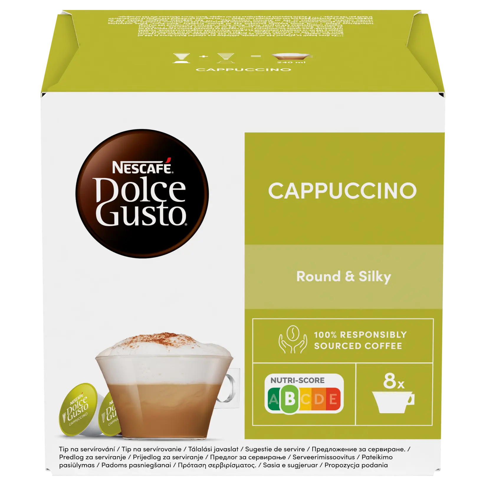 Nescafe Kapsule za kafu Dolce Gusto Cappuccino, 16 kapsula, 200 g