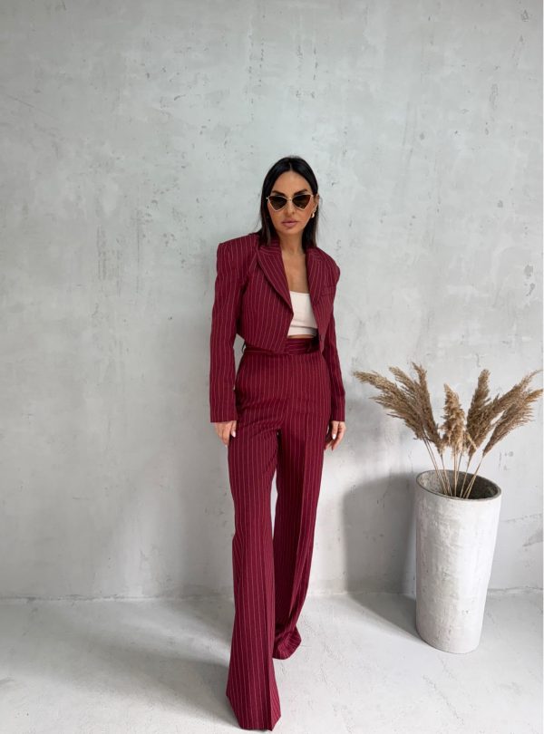 ZOI BURGUNDY TRENDI PRUGASTO ODELO