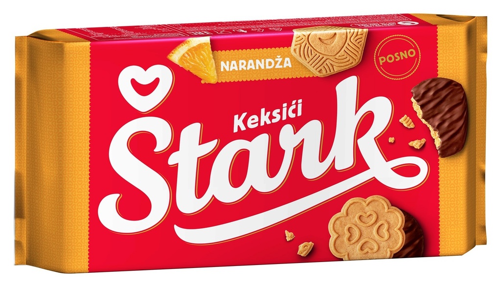 Štark keksići čoko narandža 220g