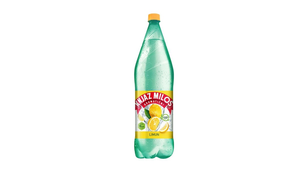 Knjaz Miloš gazirana voda limun PET 1,25l