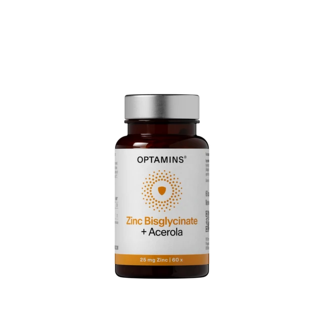 OPTAMINS Cink Bisglicinat + Acerola, 60 kapsula