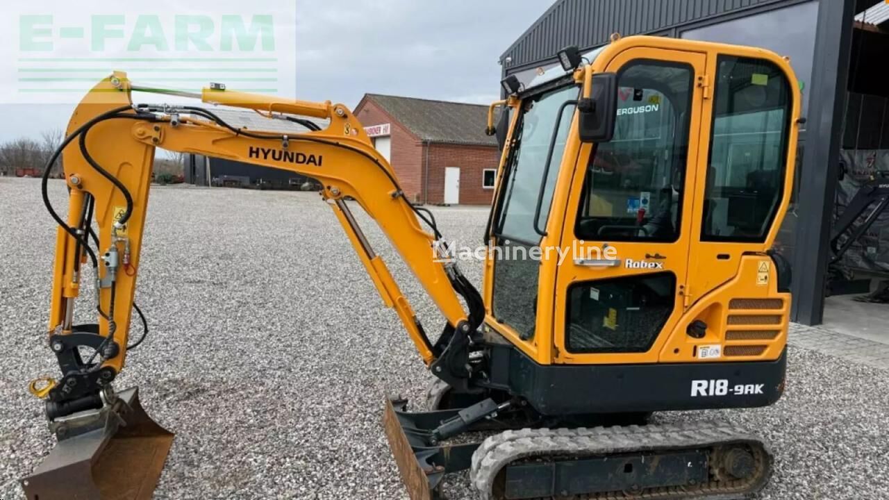 Hyundai r18-9ak mini bager