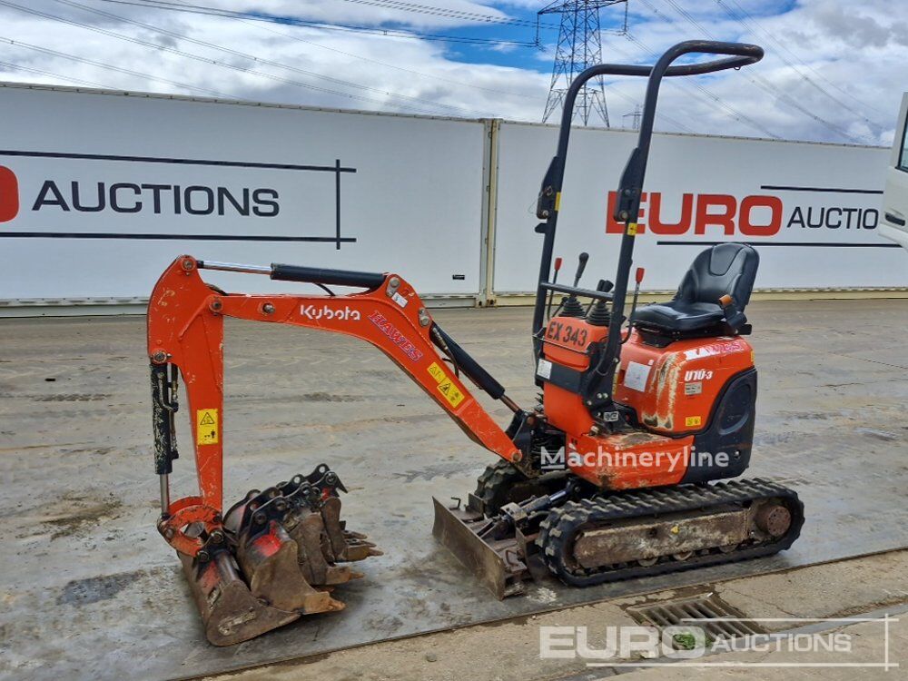 Prodaje se Kubota U10-3 mini bager na aukciji