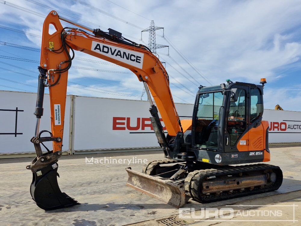 Prodaje se Doosan DX85R-7 mini bager na aukciji