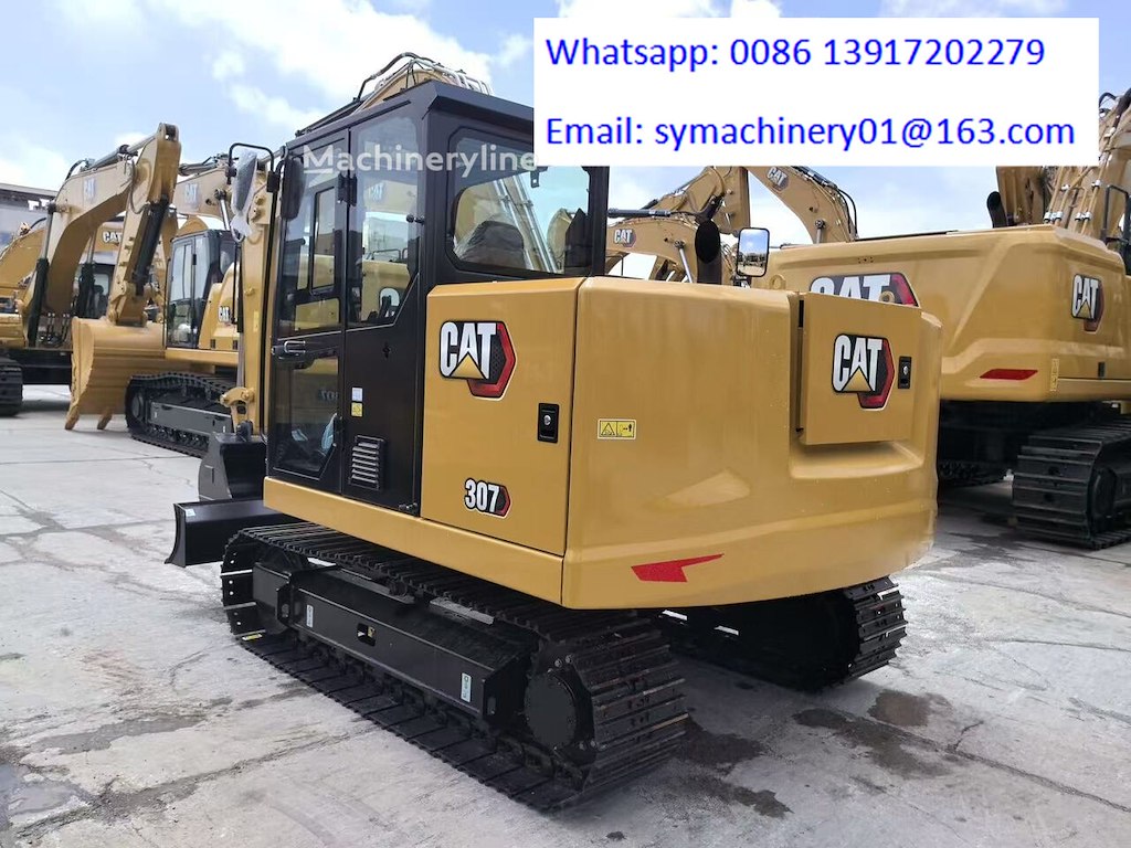 Novi Caterpillar 307 307.5 bager guseničar