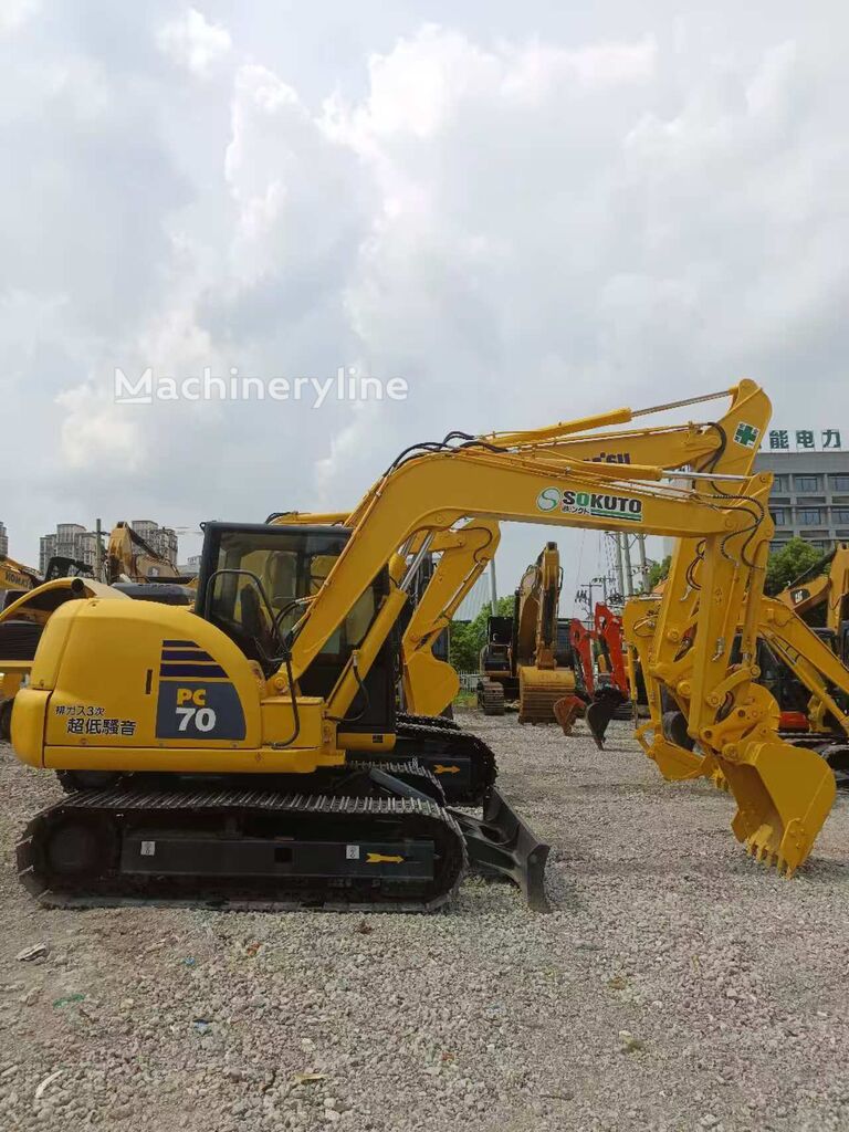 Komatsu PC70 mini bager