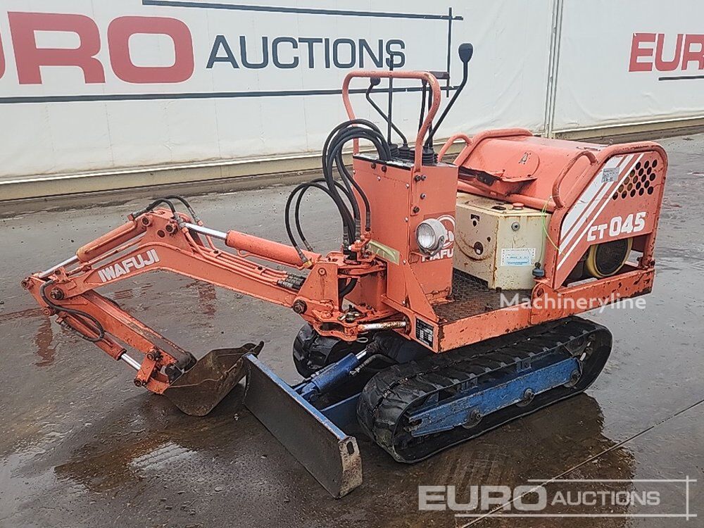 Prodaje se Iwafuji CT045B mini bager na aukciji