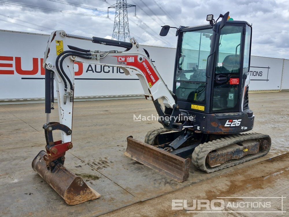 Prodaje se Bobcat E26 mini bager na aukciji