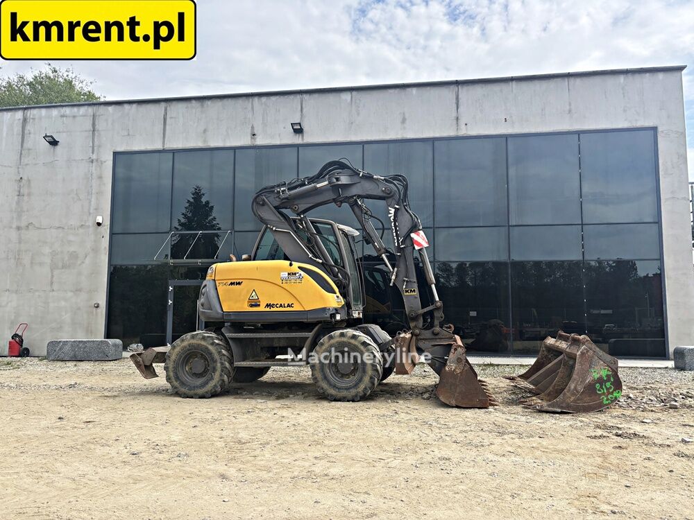 Mecalac 714 MW KOPARKA KOŁOWA 2012r. | MECALAC 12 MTX MXT 15 9 11 VOLVO bager točkaš