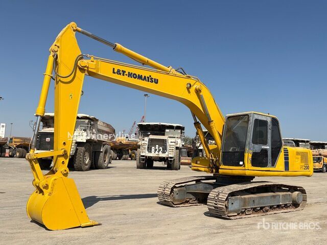 Prodaje se Komatsu PC200 bager guseničar na aukciji
