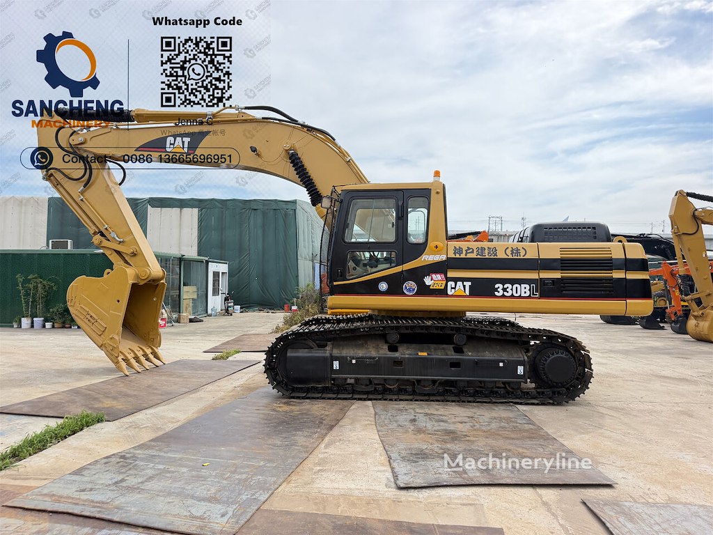 Caterpillar 330BL bager guseničar