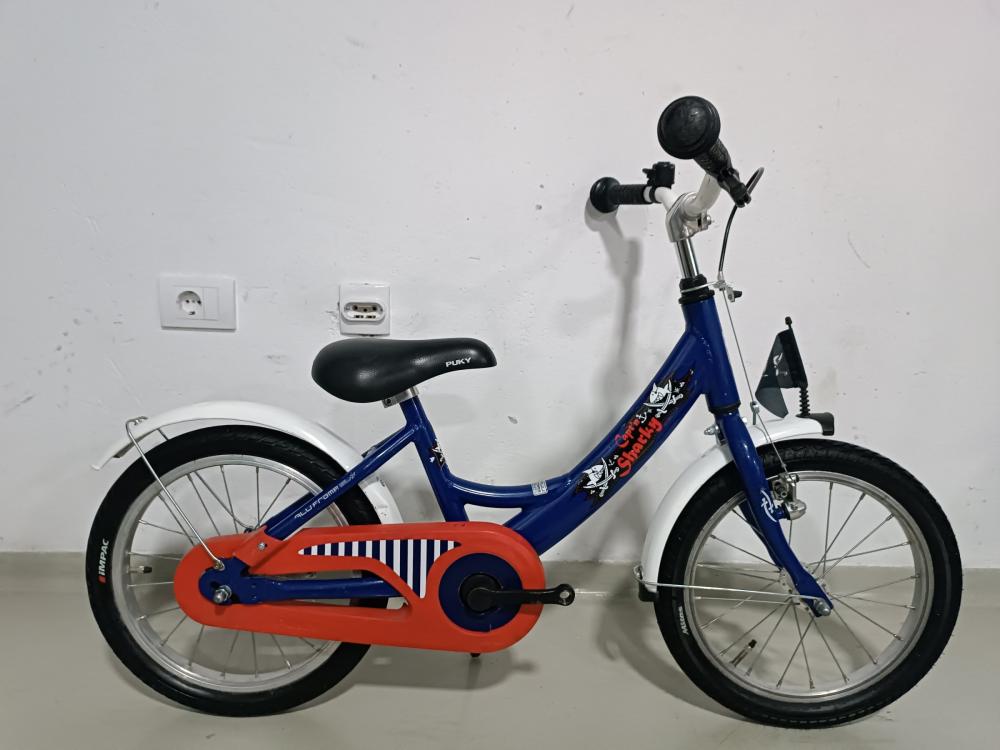 Puky alu frame sl-x 16 CAPT'N SHARKY