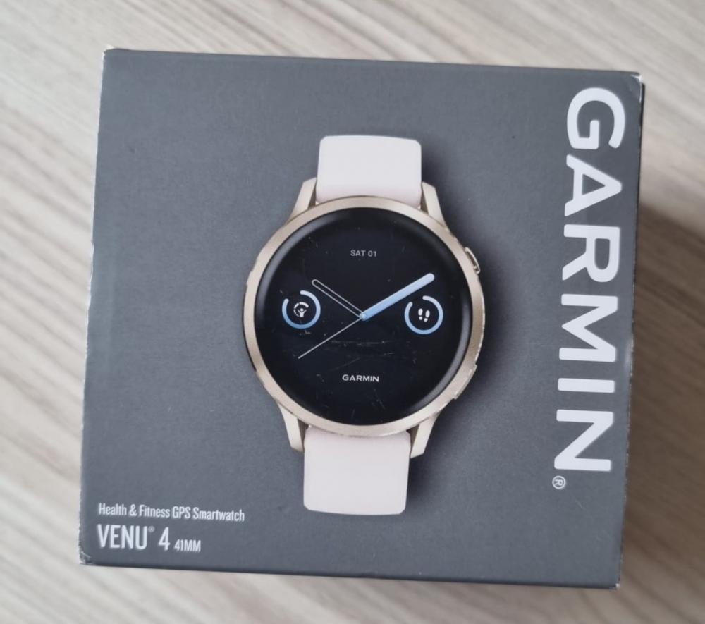 Garmin VENU 4 Amoled 41mm Gold Bone NOV