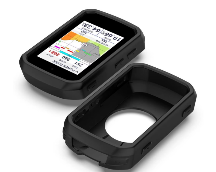 Silikonsaka maska i staklo Garmin Edge 850 550