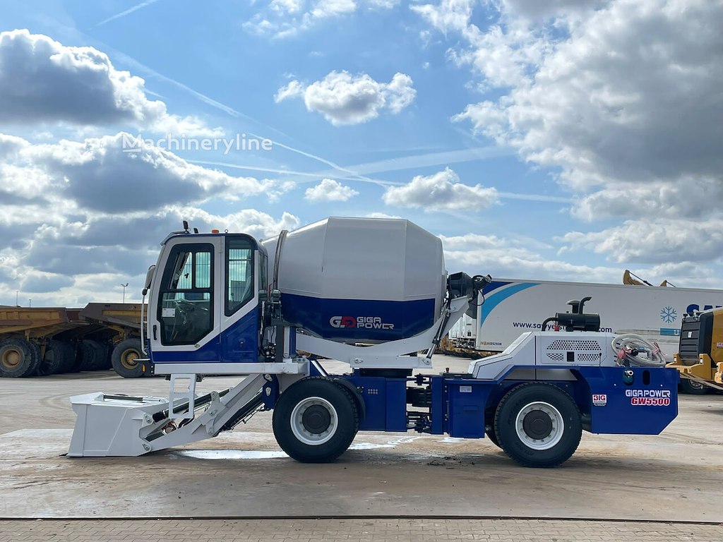 Novi Giga Power GW5500 kamion s mešalicom za beton