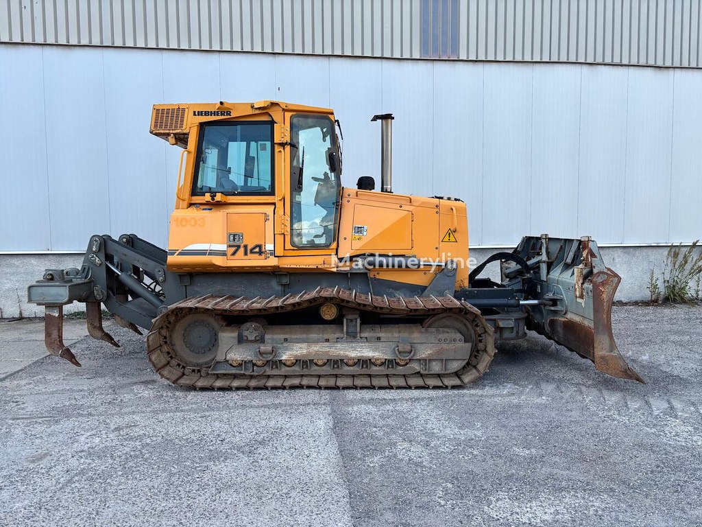 Liebherr PR714 LGP Topcon Five 3D GPS buldožer