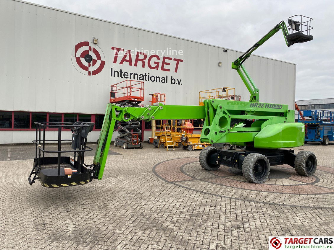 Niftylift HR28 HYBRID 4x4 MK2 ARTICULATED BOOM WORK LIFT W/JIB 2800CM 2019 hidraulična zglobna platforma