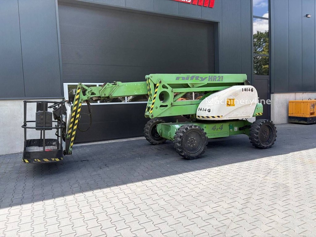 Prodaje se Niftylift HR21D 4x4 hidrauličnu zglobnu platformu na aukciji