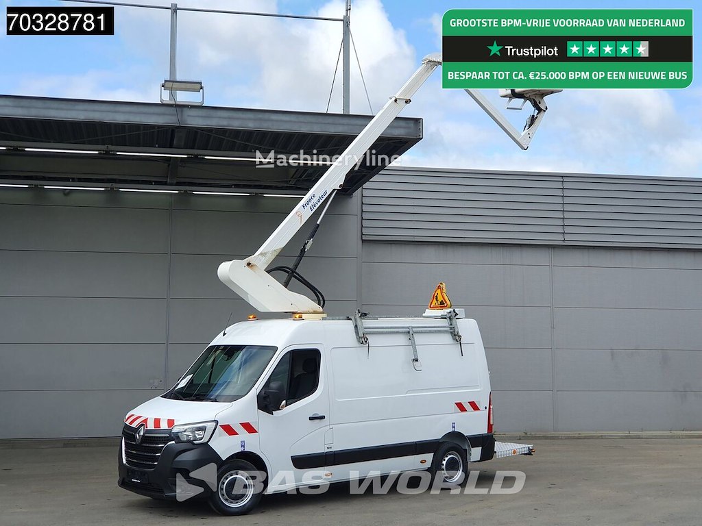 Renault Master 145PK Hoogwerker 12m Werkhoogte L2H2 Trekhaak Airco Cruis auto dizalica s korpom