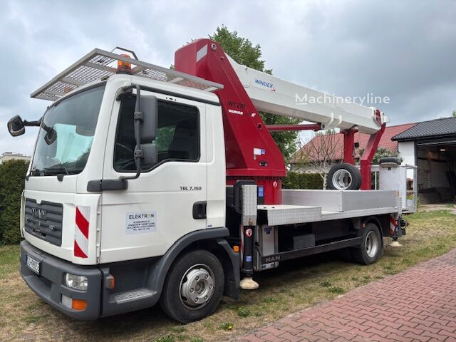 MAN TGL 7.150 auto dizalica s korpom