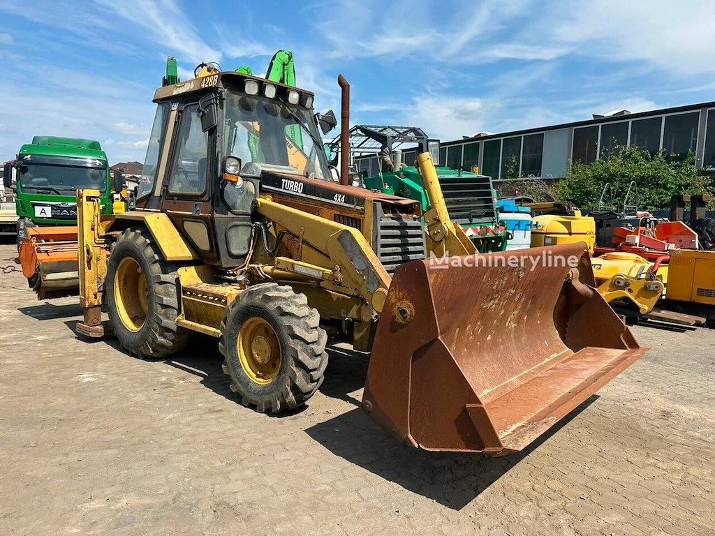 Caterpillar 428B prednji utovarivač