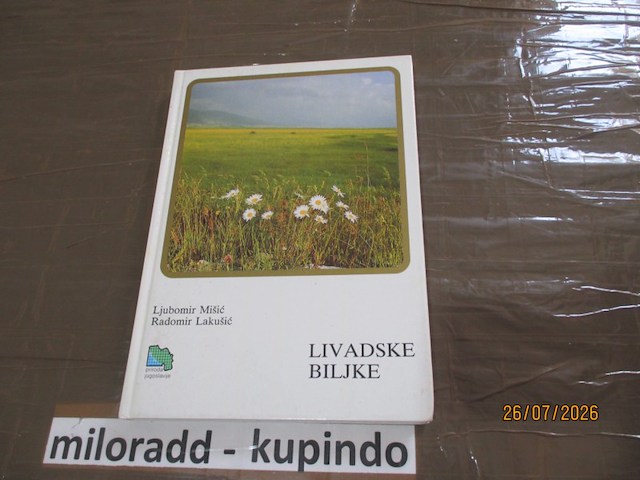Livadske biljke Lubomir Mišić radomir Lakušić