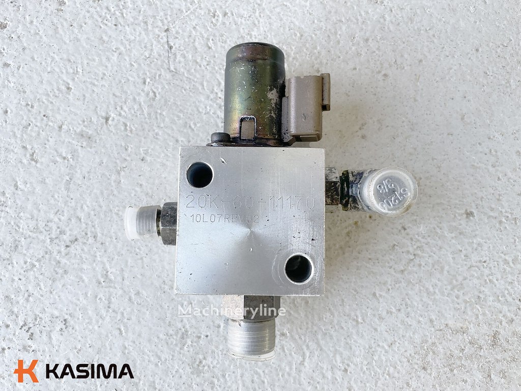 Komatsu Outriger control 20K-60-11170 solenoidni ventil za Komatsu PW160-7H bagera