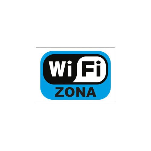 Nalepnica A7 Wi-Fi zona