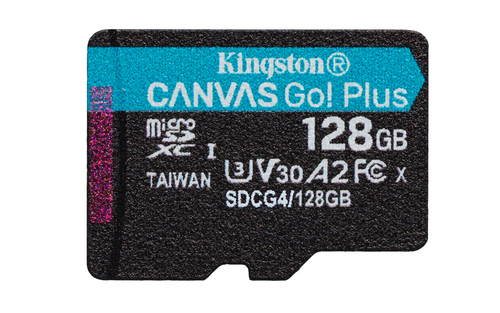 Micro SD Card 128GB Kingston SDCG4/128GBGBSP - 200/160 MB/s