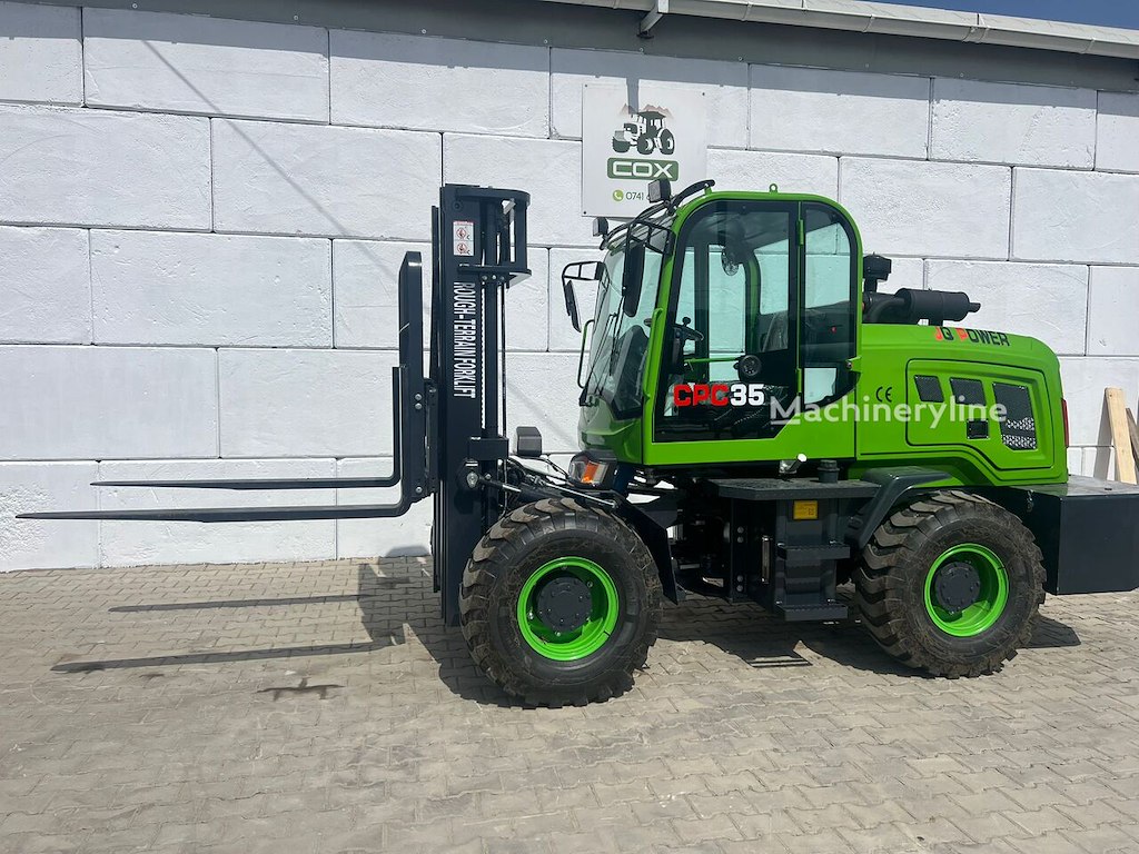 Novi JQ Power CPC35 terenski viljuškar