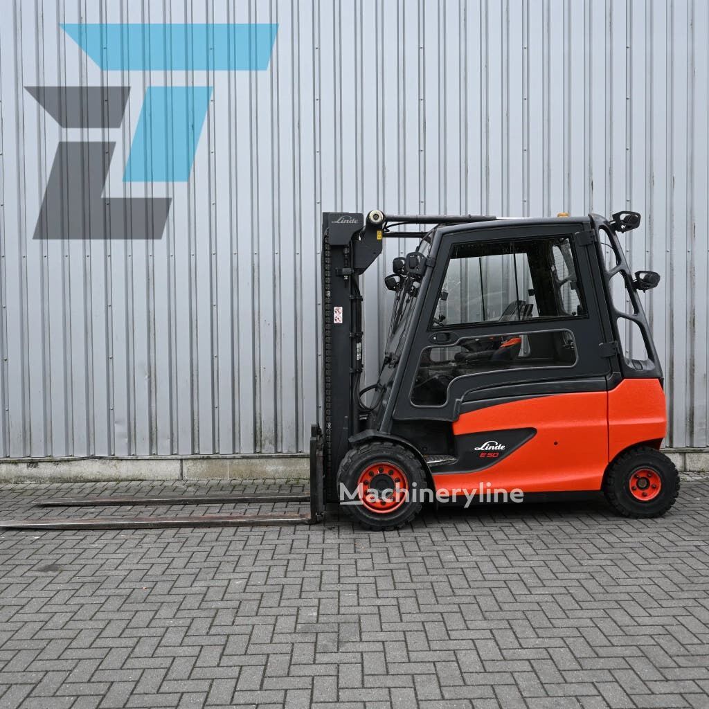 Linde E50HL-01 električni viljuškar