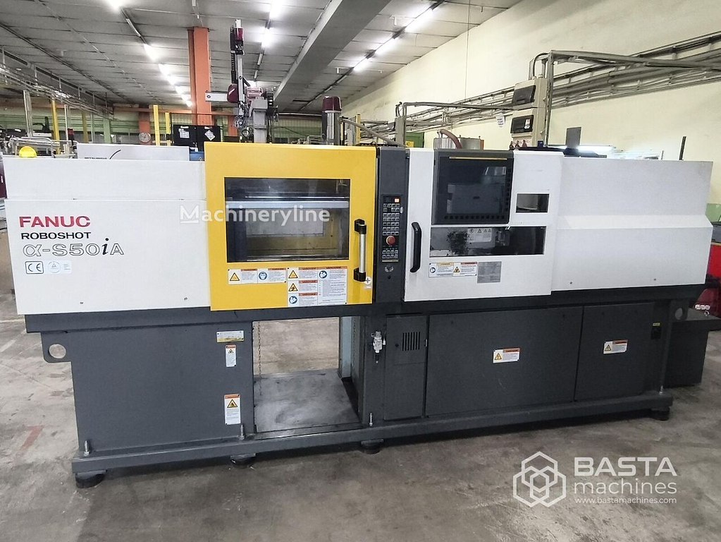 Fanuc Roboshot S50iA mašina za brizganje plastike