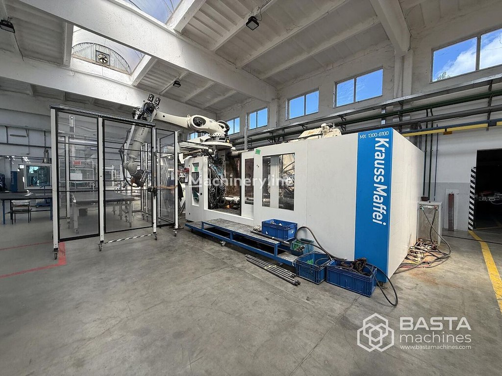Krauss Maffei 1300-8100MX mašina za brizganje plastike