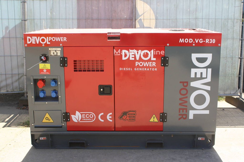 Prodaje se VG Devol Power VG-R30 diesel generator na aukciji