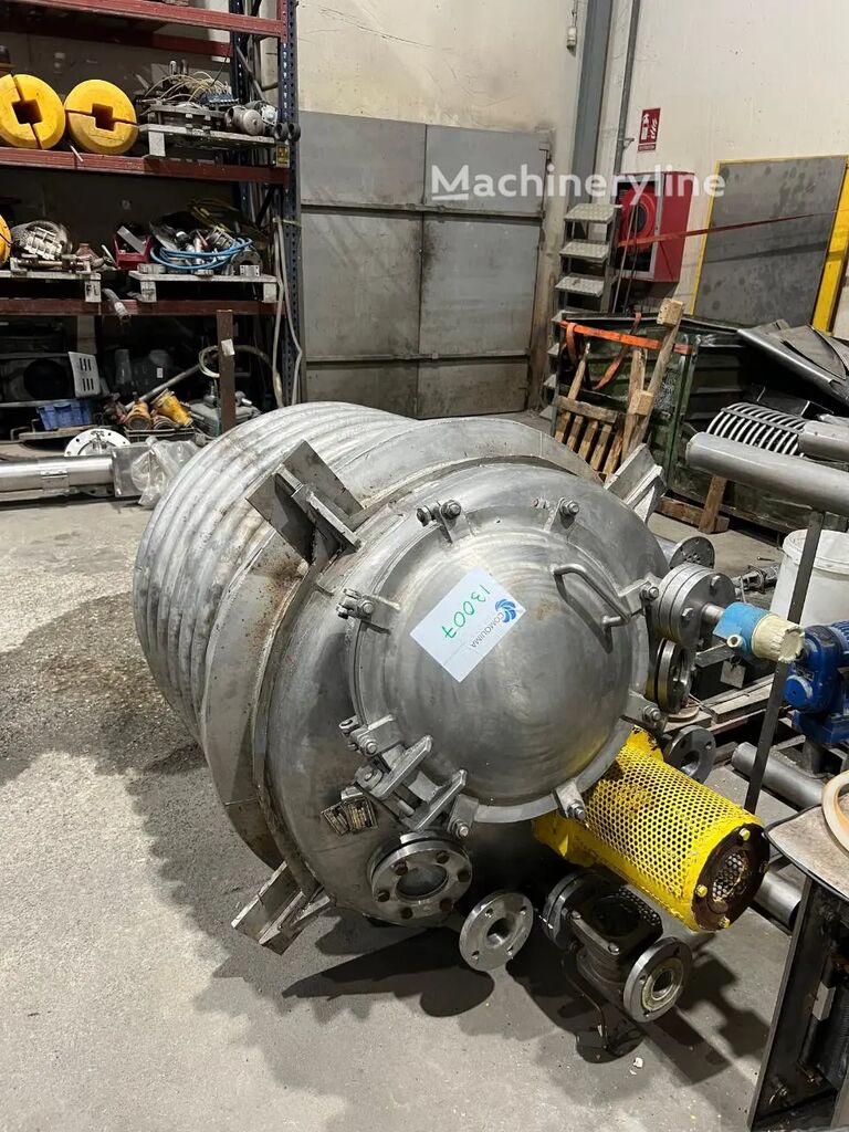 REACTOR ACERO INOXIDABLE 900 LITROS CON MEDIA CAÑA hemijski reaktor