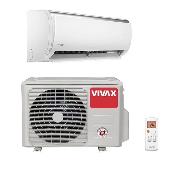 Vivax ACP-12CH35AEHIs srebrni klima uređaj inverter 12000 btu