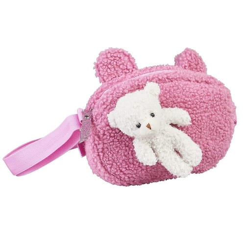 Torbica okrugla roze Soft Bunny 15x19cm Seven 40C202300 348
