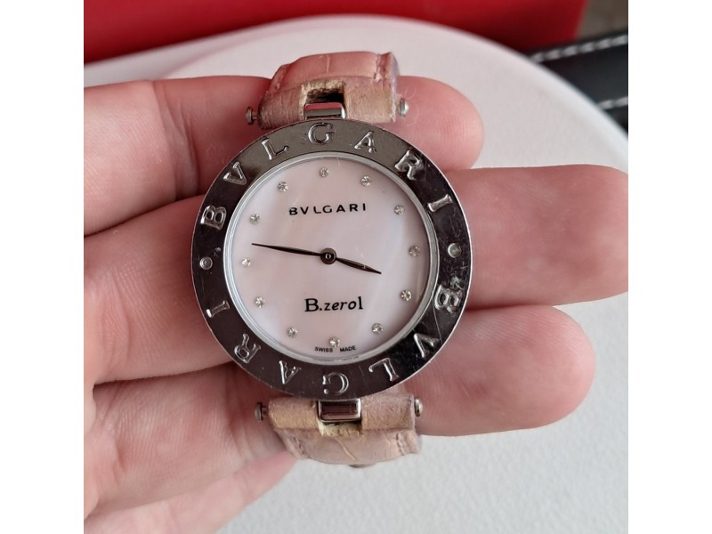 TOPP BVLGARI B.ZERO1 DAMSKI SAT — ORIGINALAN SWISS MADE
