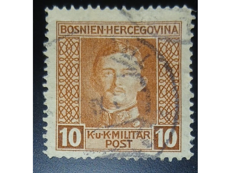 Marka Bosne i Hercegovine 12 1:2 1917 (o)