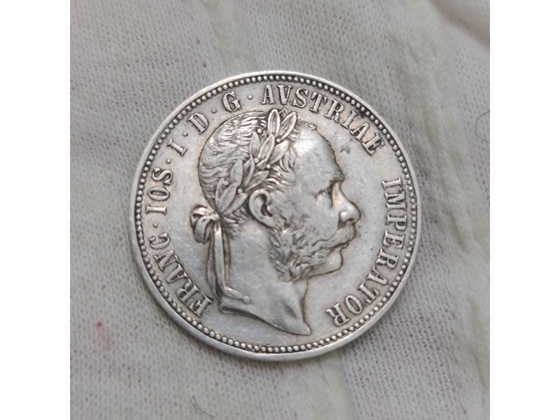 Srebro 1 Florin 1887 Austrougarska