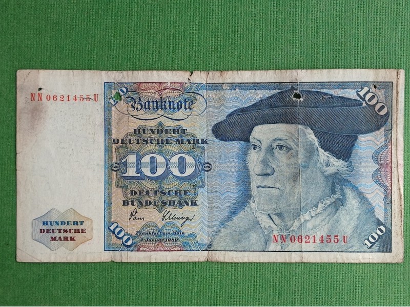 Nemačka 100 DM 1980g.