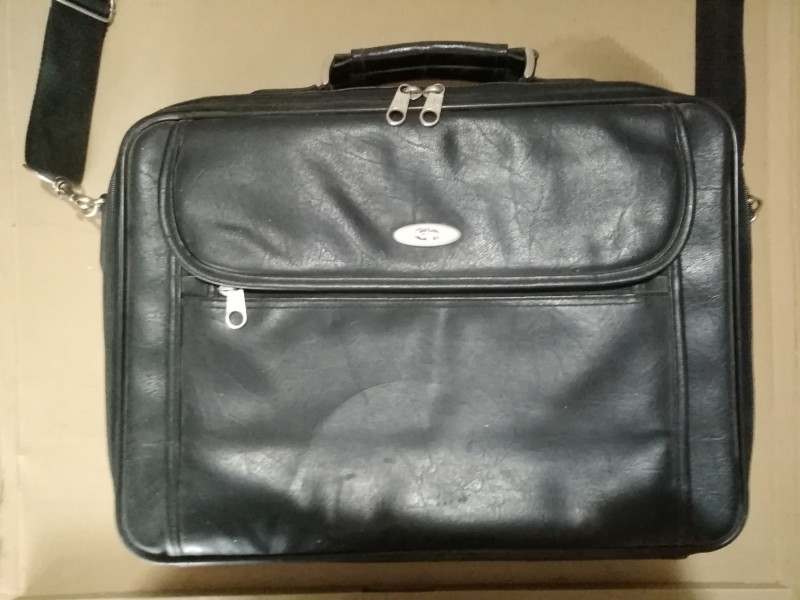 kožna GR akt poslovna lap top muška torba-tašna