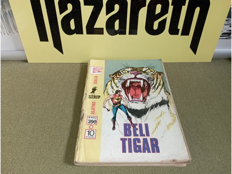 ZLATNA SERIJA broj 390 - ZAGOR Epizoda: BELI TIGAR Iz