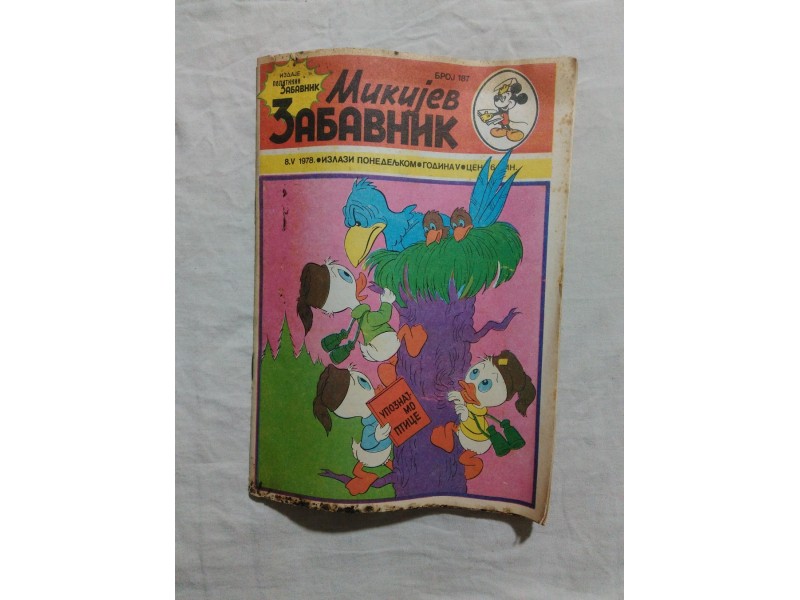 Mikijev Zabavnik broj 187