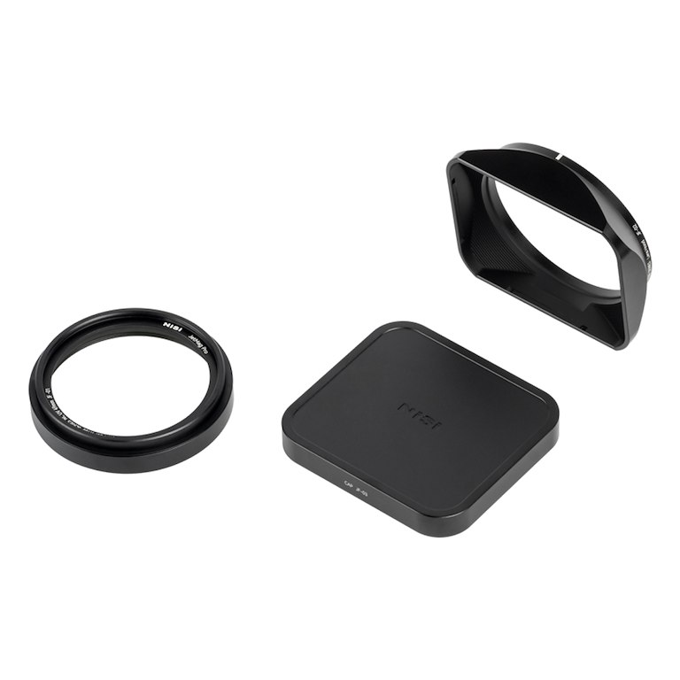 JetMag Pro Lens Hood, Uv Filter & Cap for Fuji X100 Series Black