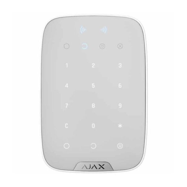 AJAX Bežična tastaura Keypad Plus, bela